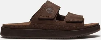 Timberland Casco Cove Slide Sandale f&uuml;r Herren in Dunkelbraun, Herren, Braun, Gr&ouml;&szlig;e