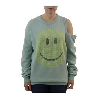 Brand Unique Jersey Buw24054 - - Knitwear - Damen - Gr&uuml;n - XS