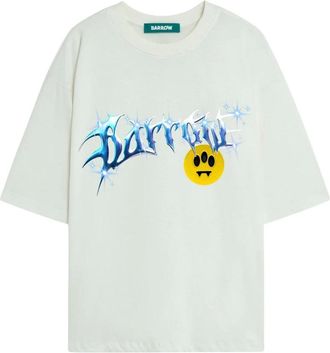 Barrow Barrow, Homme, Tops, Blanc, Taille: S T-Shirt Jersey