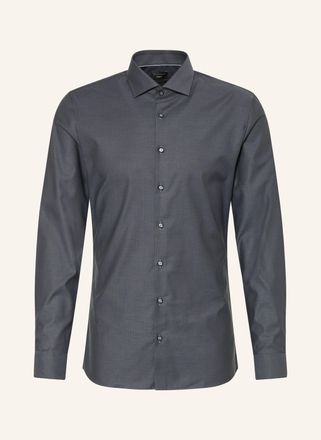 Olymp Hemd No. Six Super Slim grau