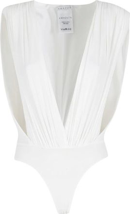 Amazu&igrave;n Amazuin, Femme, Tops, Blanc, Taille: ONE Size Nikita Bodysuit