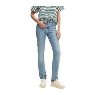 Levi's 724 High Rise Straight - Femme - Jeans - Bleu - Taille: W27 L30