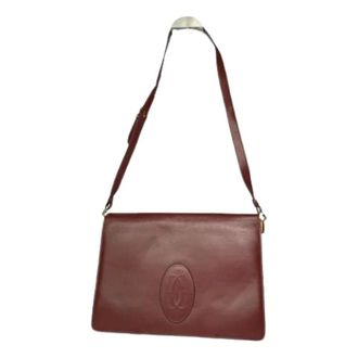 Cartier Sac bandouli&egrave;re vintage Pre-owned - Femme - Pre-owned - Rouge - Taille: ONE Size