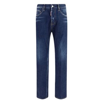 Dsquared2 Jean Droit en Denim - Homme - Jeans - Bleu - Taille: M