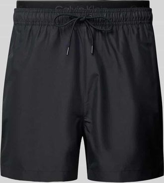 Calvin Klein Underwear Relaxed Fit Badeshorts im Double-Layer-Look