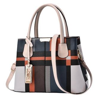 Generic Sac a Main Femme Sac Bandouli&egrave;re Femme Sacoche Femme Bandouli&egrave;re De &eacute;l&eacute;gant Homme Messager Motif Uni, Design Layered Pratique, Grande Capacit&eacute; L&eacute;ger Q