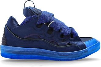 Lanvin Homme, Chaussures, Bleu, Taille: 44 EU Curb Baskets