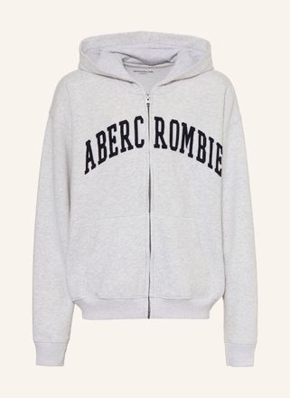 Abercrombie & Fitch Sweatjacke grau