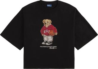 Polo Ralph Lauren t-shirt Polo Bear à ornements - Noir