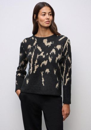 Street One Rundhalspullover mit grafischem Muster