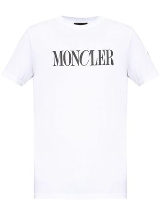 Moncler t-shirt à logo - Blanc