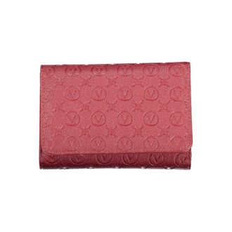 Mario Valentino Femme, Accessoires, Rouge, Taille: ONE Size Portefeuille en polyur&eacute;thane