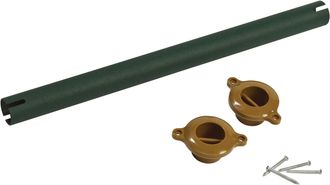 KBT-Bettwaren Monkey Bar aus Metall Kletterstangen f&uuml;r Spielturm Leiter oder Hangel / Kletter Strecken und Konstruktionen. Set aus Metallstange, Kunststoff Befestig