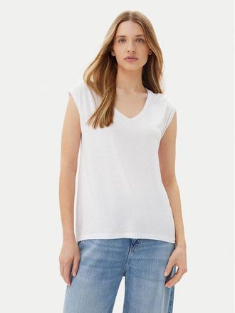 Pieces T-Shirt Billo 17078732 Wei&szlig; Loose Fit