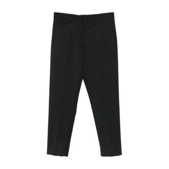 low brand Schmal geschnittene- verk&uuml;rzte- taillierte Hose - - Trousers - Herren - Schwarzk - W31