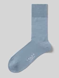 Falke Socken aus elastischem Schurwolle-Mix mit Baumwoll-Anteil