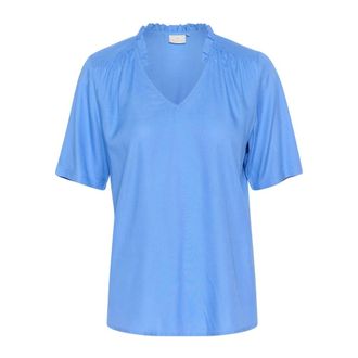 Kaffe Blusen - - Blouses & Shirts - Damen - Blau - XL