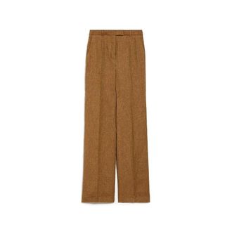 Max Mara Wide Hosen - - Trousers - Damen - Braun - 2XS