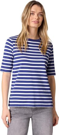 Street One Gestreiftes Shirt Amparo Blue 34