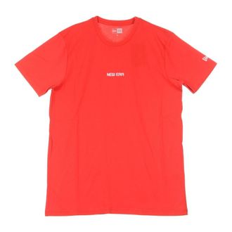 New Era Homme, Tops, Rouge, Taille: XL Fire Red/White Essential Tee