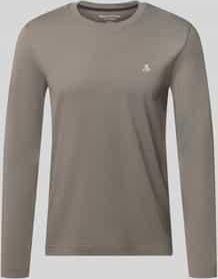 Marc O'Polo Shaped Fit Langarmshirt aus reiner Baumwolle