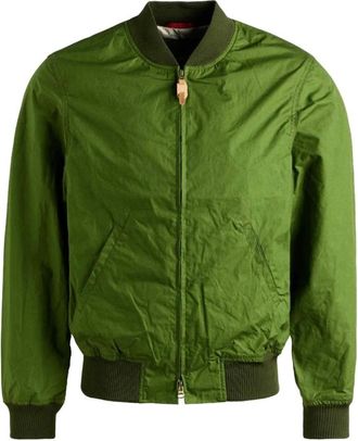 Manifattura Ceccarelli Homme, Vestes, Vert, Taille: S Tank Bomber