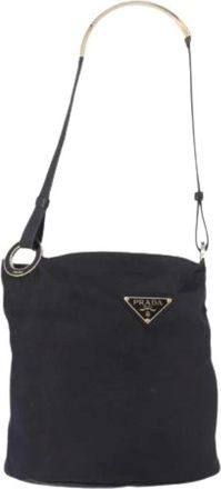 Prada Pre-owned Vintage Nylon Tote Bag - Femme - Pre-owned - Noir - Taille: ONE Size