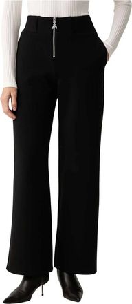Patrizia Pepe Pantalon Jogger Taille Haute - Femme - Pantalons - Noir - Taille: 38 FR