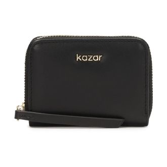 Kazar Kompakte Ledergeldb&ouml;rse - - Accessories - Damen - Schwarzk - ONE SIZE