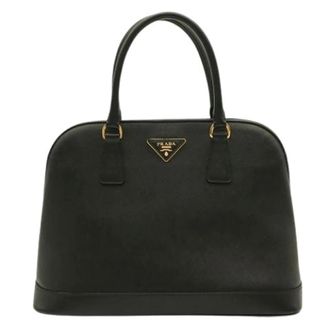Prada Sac cabas Saffiano Pre-owned - Femme - Pre-owned - Noir - Taille: ONE Size