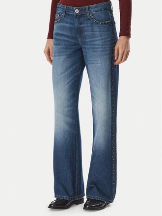 Guess Jeans W6YA3W D1356 Blau Wide Leg