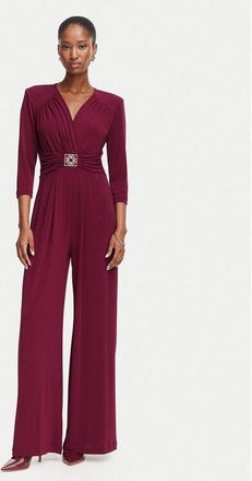 Rinascimento Rinascimento Jumpsuit CFC0131091003 Dunkelrot Regular Fit