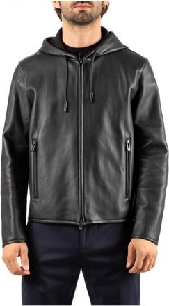 Emporio Armani Homme, Vestes, Noir, Taille: S Blouson