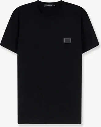 Dolce & Gabbana Cotton t-shirt with iconic detail - DOLCE & GABBANA - gender_Man