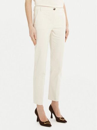 Marella Chinos Irlanda 2515131021 Wei&szlig; Slim Fit