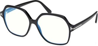 Tom Ford Femme, Accessoires, Noir, Taille: 57 MM Optical Frame