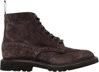 Trickers Stow Beatles Suede Bottes - Homme - Chaussures - Brun - Taille: 40 EU