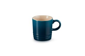 LE CREUSET Espressotasse aus Steinzeug, 100 ml, Deep Teal, 70305106420099