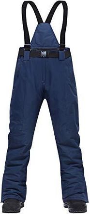 Generic Pantalon de ski stretch pour homme - Pantalon de neige pour homme - Imperméable - Pantalon dhiver doublé - Chaud - Doublure chaude - Pantalon de snowb