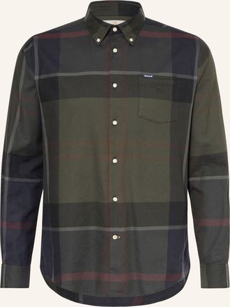 Barbour Hemd Dunoon Tailored Fit gruen