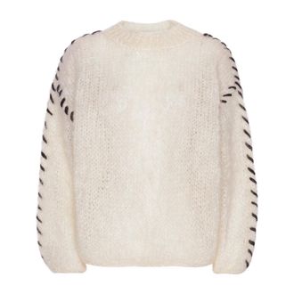 Americandreams Americandreams, Damen, Strickwaren, Wei&szlig;, L/XLGr&ouml;&szlig;e
