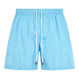 Fedeli Homme, Maillots de bain, Bleu, Taille: 2XL Madeira Swim Trunks