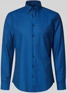 Jake*s Slim Fit Business-Hemd mit Kentkragen