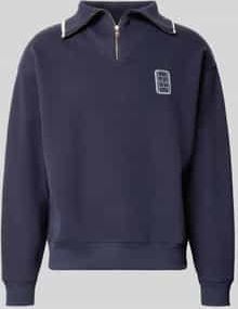 Lacoste Loose Fit Troyer aus Baumwoll-Mix Model Tennisc