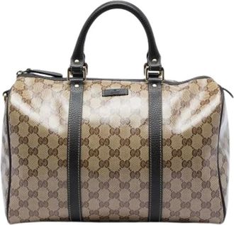 Gucci Sac Boston Pre-owned - Femme - Pre-owned - Beige - Taille: ONE Size