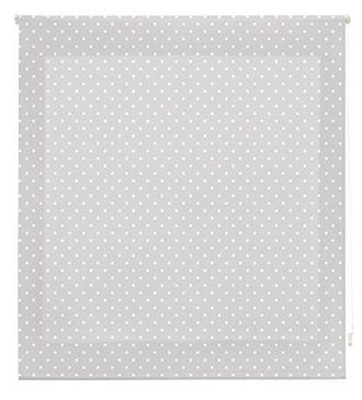 Blindecor Rollo Flecken, Stoff, Grau, 150 x 180 cm
