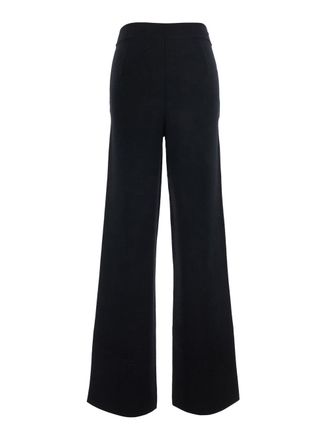 Max Mara Womens Trousers Baldo Black Wool
