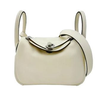 Herm&egrave;s Pre-owned Cuir sacs-main - Femme - Pre-owned - Beige - Taille: ONE Size