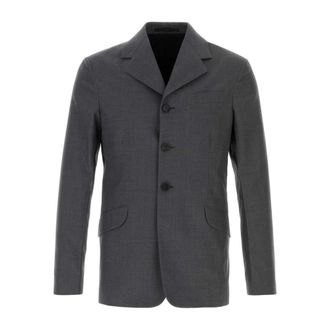 Jil Sander Wollblazer - - Suits - Herren - Grau - M