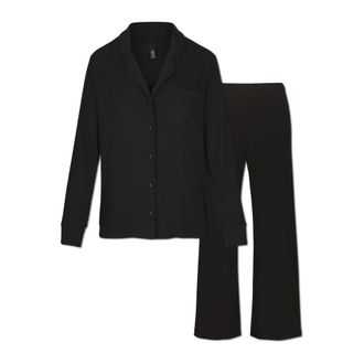 SKIMS Skims - Ensemble de nuit doux - Femme - V&ecirc;tements de nuit et de d&eacute;tente - Noir - Taille: 34 FR